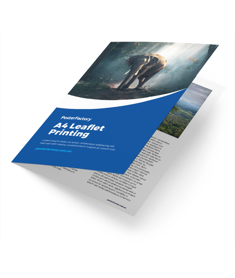 A4 Leaflets and Flyers - PosterFactory - Online Poster Printing