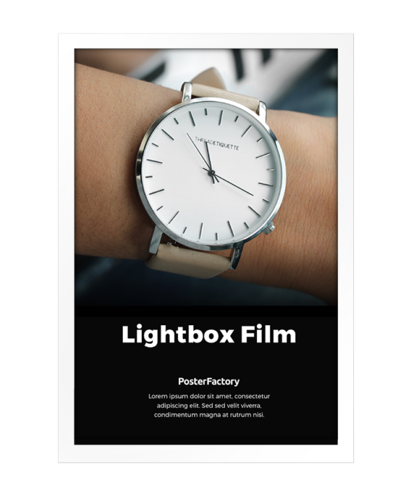 Lightbox Film - PosterFactory - Online Poster Printing